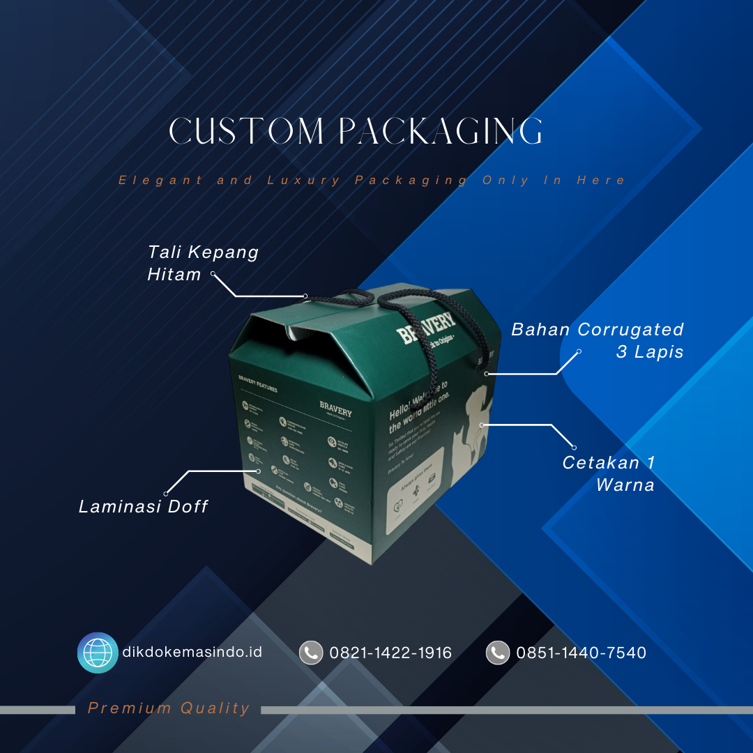 Cara Memilih Custom Packaging yang Tepat - Dikdo Kemasindo