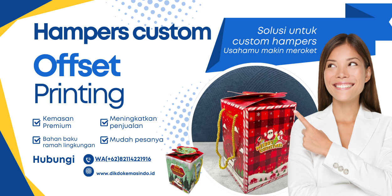 Box Hampers Custom dari Dikdokemasindo - Dikdo Kemasindo