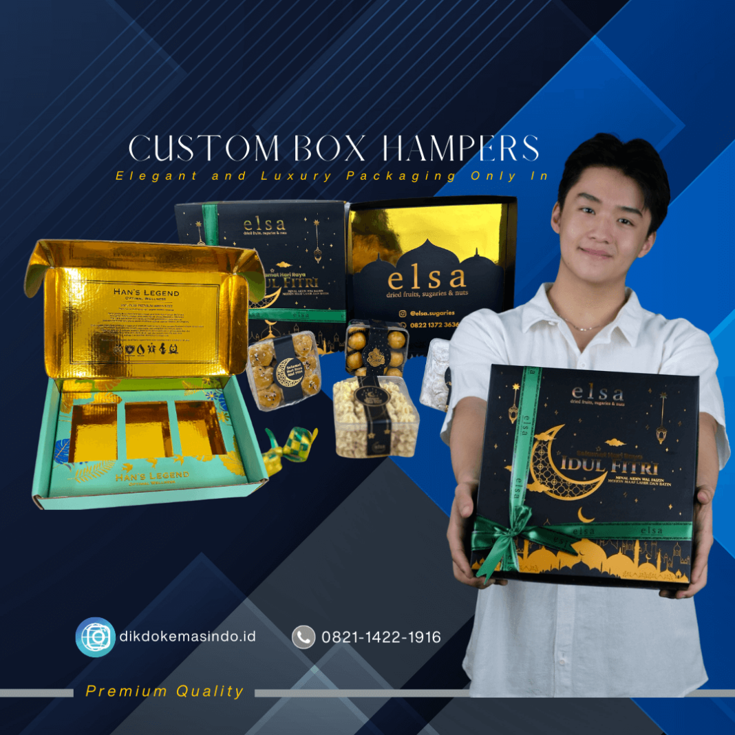 Custom Box Hampers - Dikdo Kemasindo
