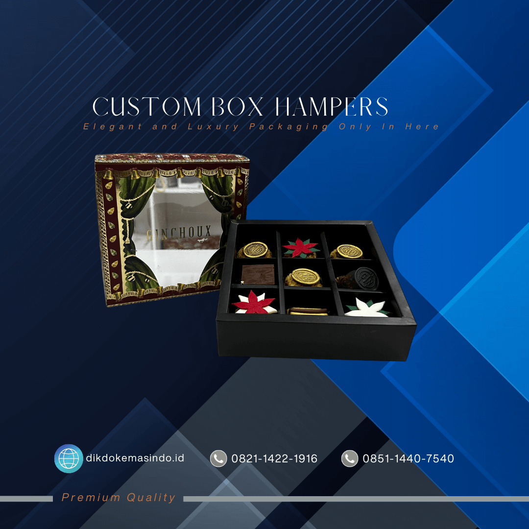 Custom Box Hampers - Dikdo Kemasindo