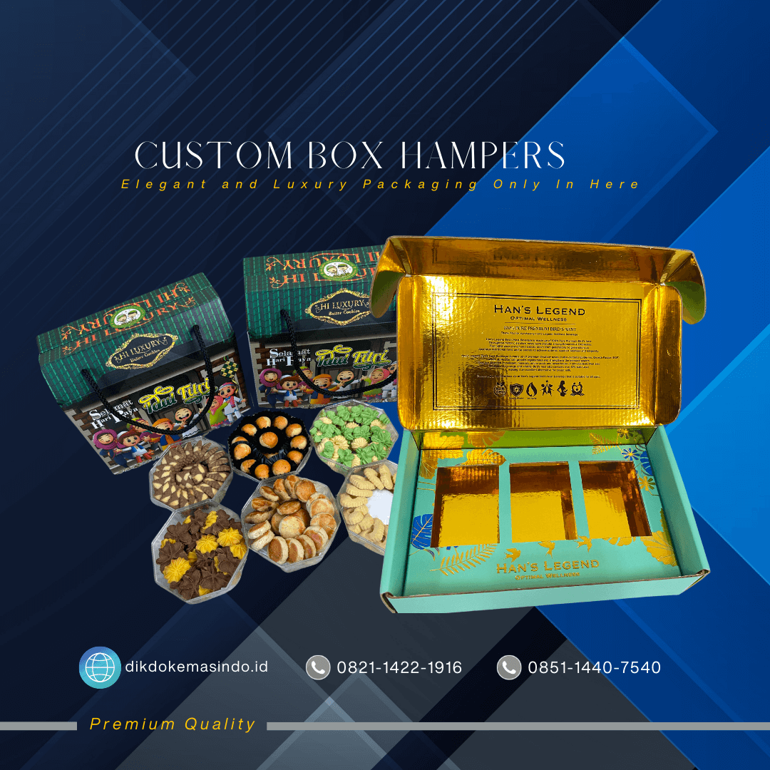 Custom Box Hampers - Dikdo Kemasindo